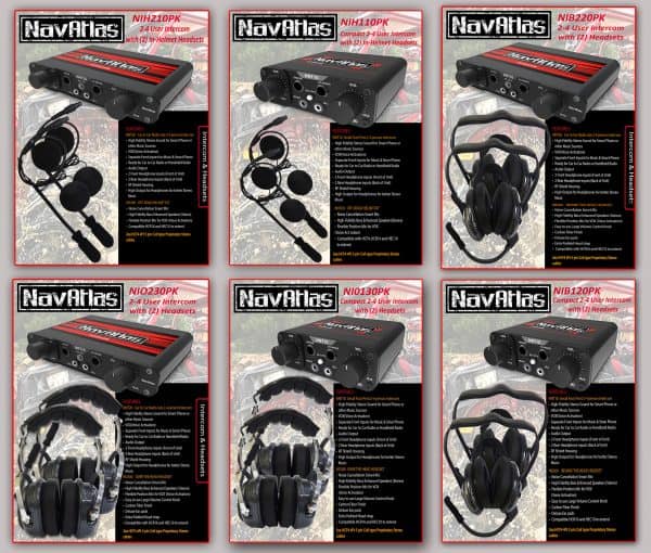 Navatlas Releases New Intercom And Headset Bundles - UTV Sports